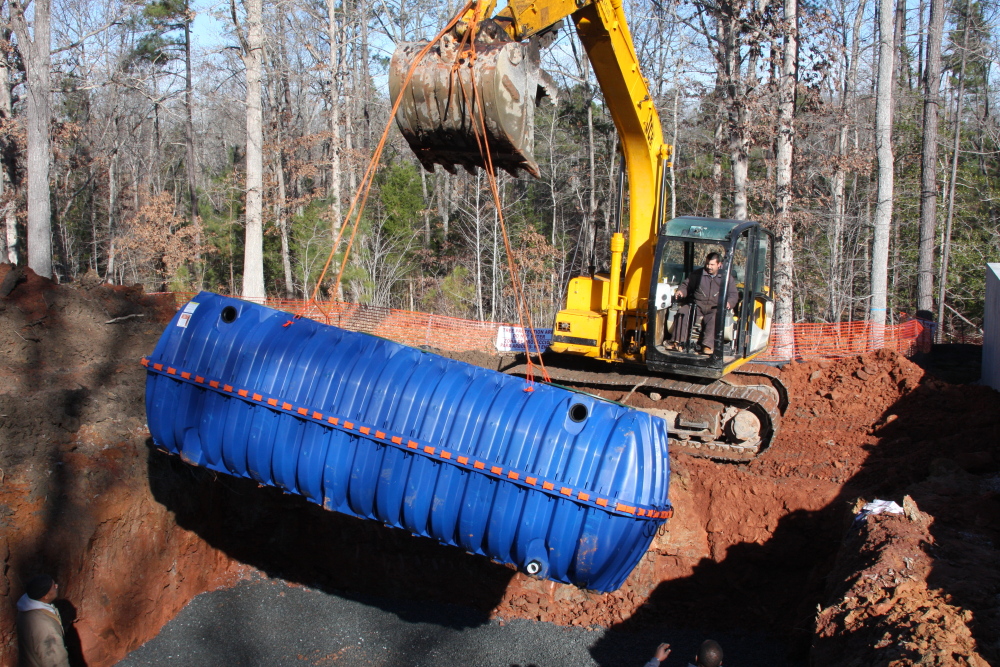 Cistern Installation | Shophouse NC